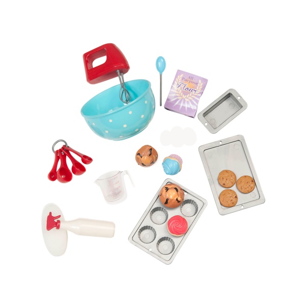 Our Generation Furniture Set - Gourmet Kitchen (94 pcs) red - Our ...