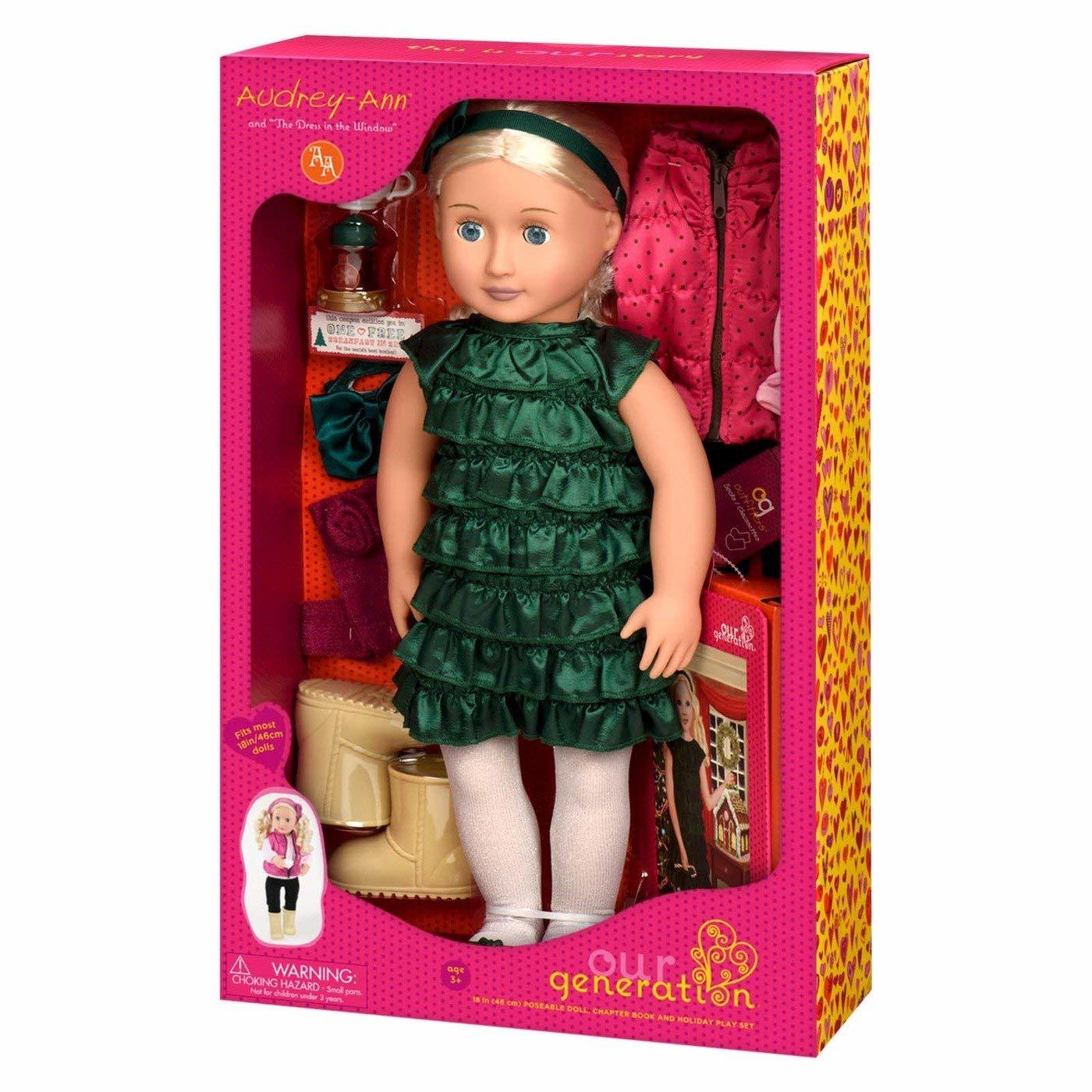 Our Generation Doll Deluxe - Audrey-Ann with storybook - Our Generation