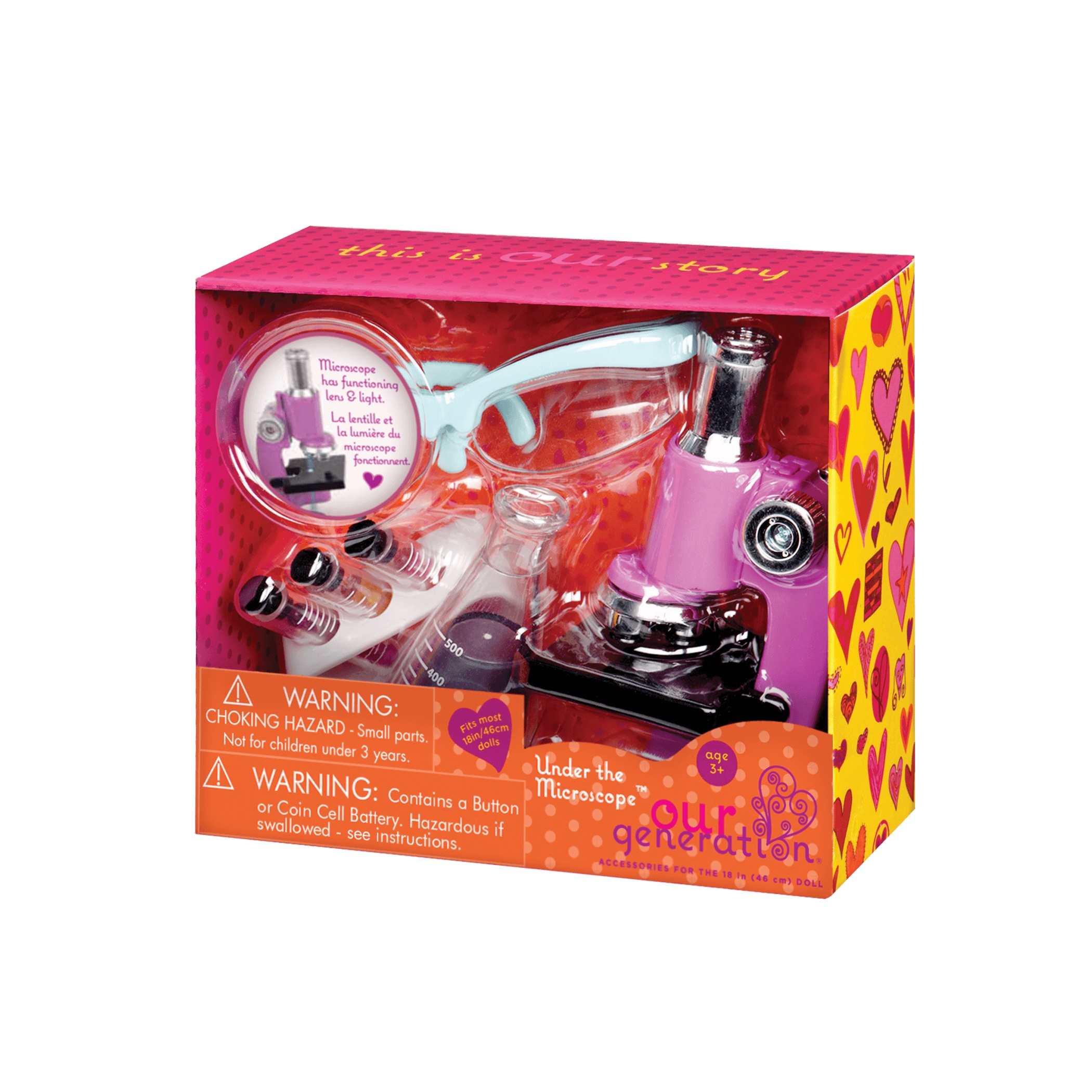 Our Generation Accessory Set - Microscope - Our Generation